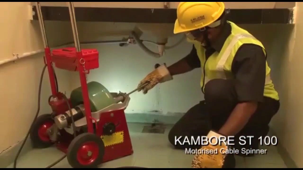 Kam-Avida's Indoor Outdoor Drain Cleaning Equipments - YouTube