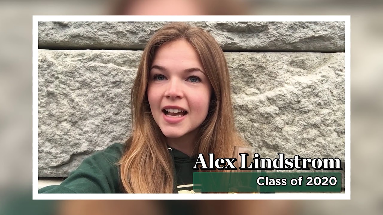 Words of Wisdom for the Class of 2020: Alex Lindstrom ’20 - YouTube