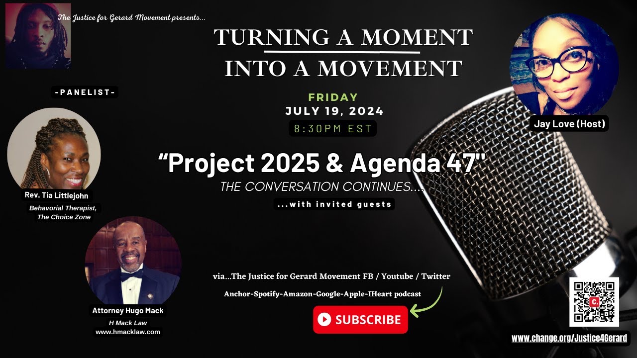 “Project 2025 & Agenda 47" ....THE CONVERSATION CONTINUES.... - YouTube