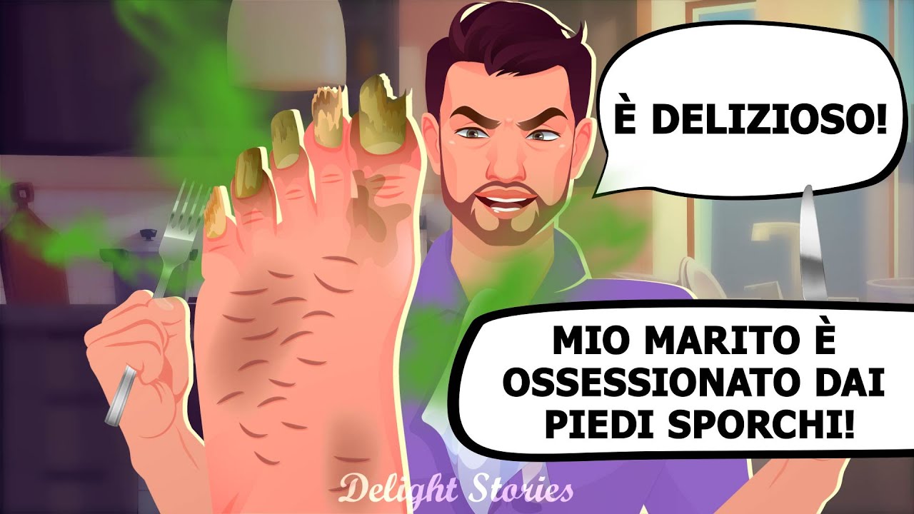 Mio marito è ossessionato dai piedi sporchi! - YouTube