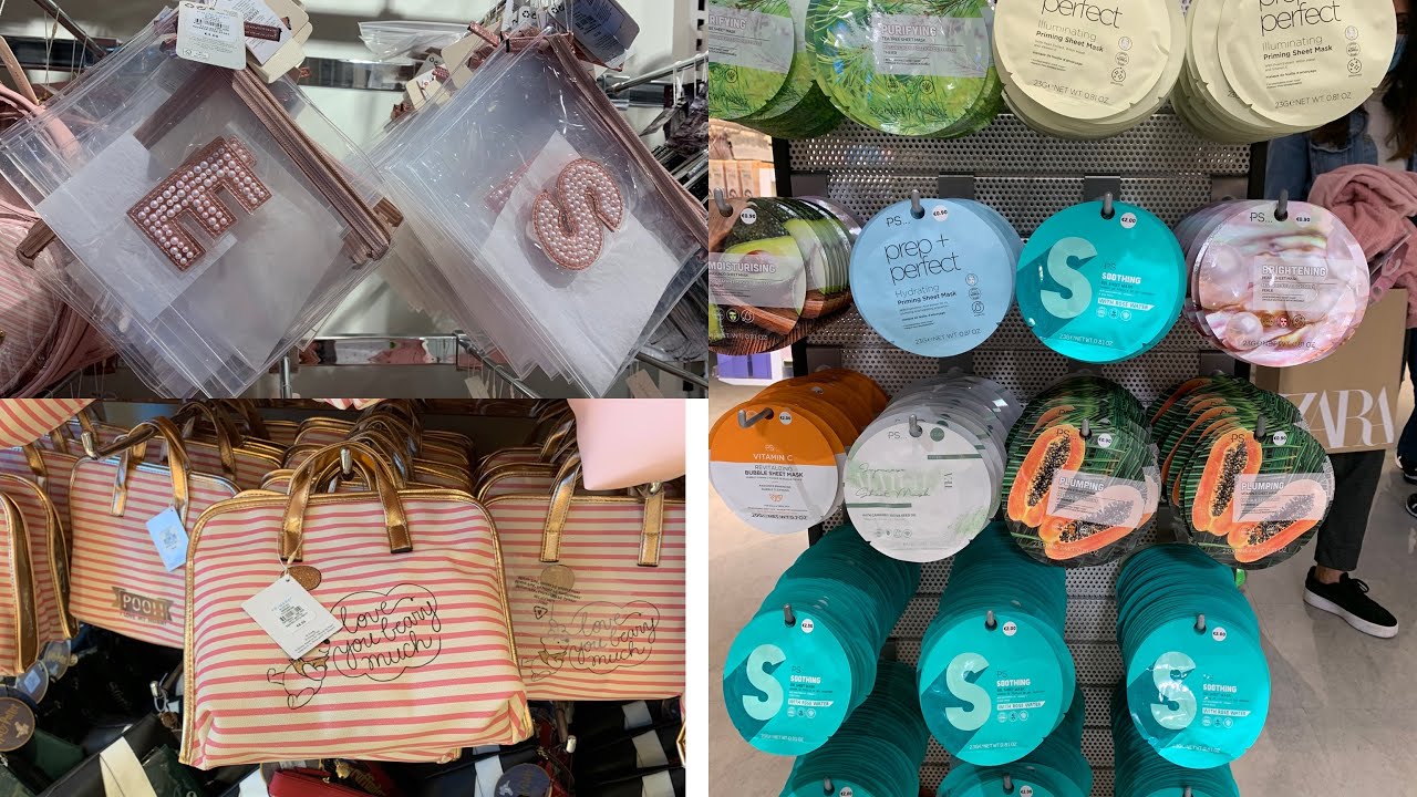 Primark makeup bags & face mask / October 2020 - YouTube
