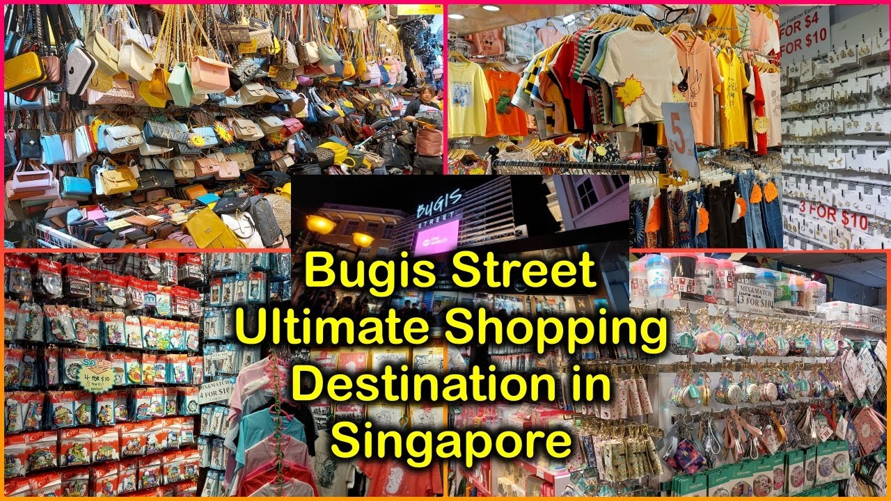 Bugis Street Market Tour Singapore/Cheapest and Affordable Street ...