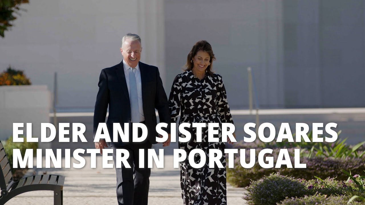 Elder and Sister Soares Minister in Portugal - YouTube