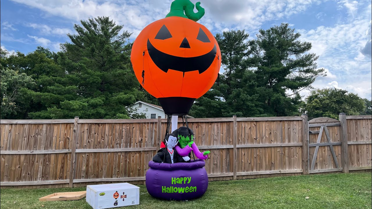 Gemmy 2012 15FT Tall Inflatable Colossal Realistic Halloween Hot Air ...