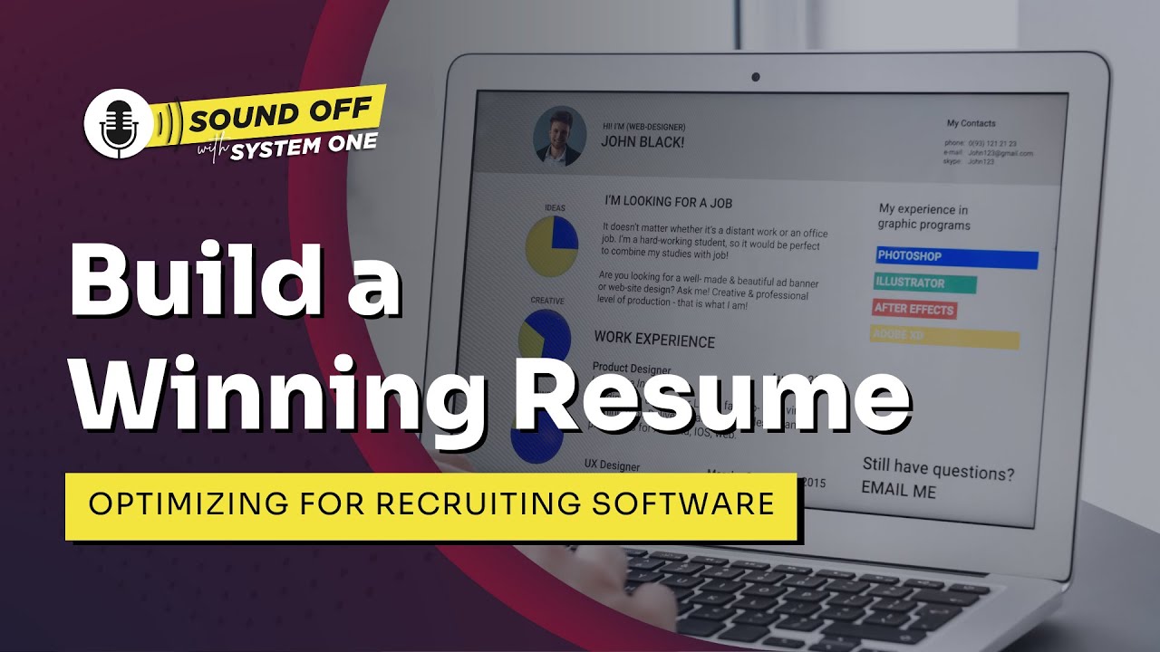 Build a Winning Resume: Optimizing for Recruiting Software - YouTube