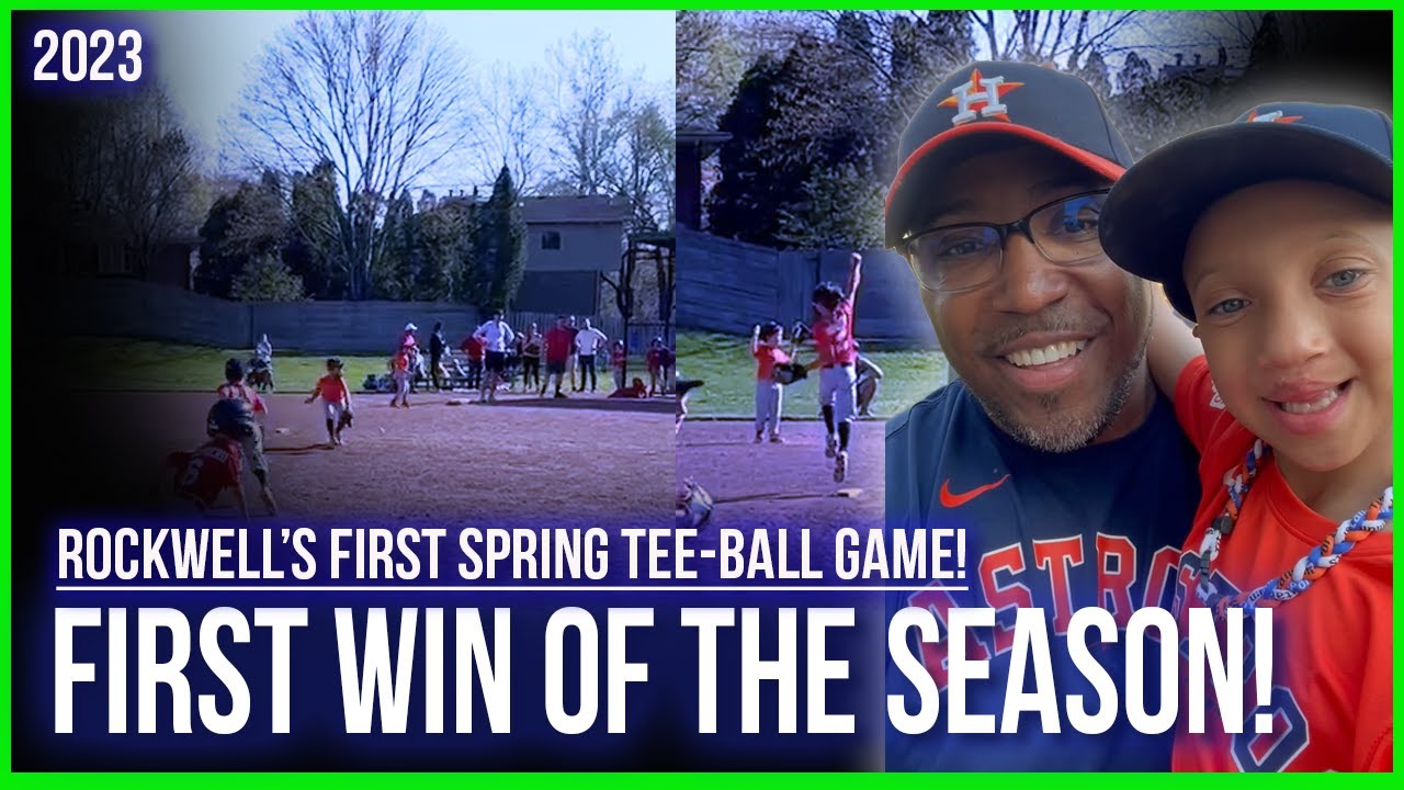 Tee-Ball GAME RECAP | Rockwell Rocks! Find Out How He and His Astros ...