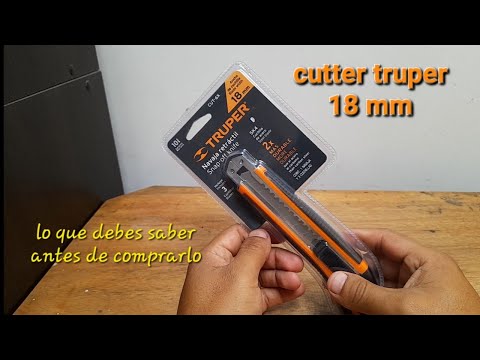 Cutter truper (revisión) - YouTube