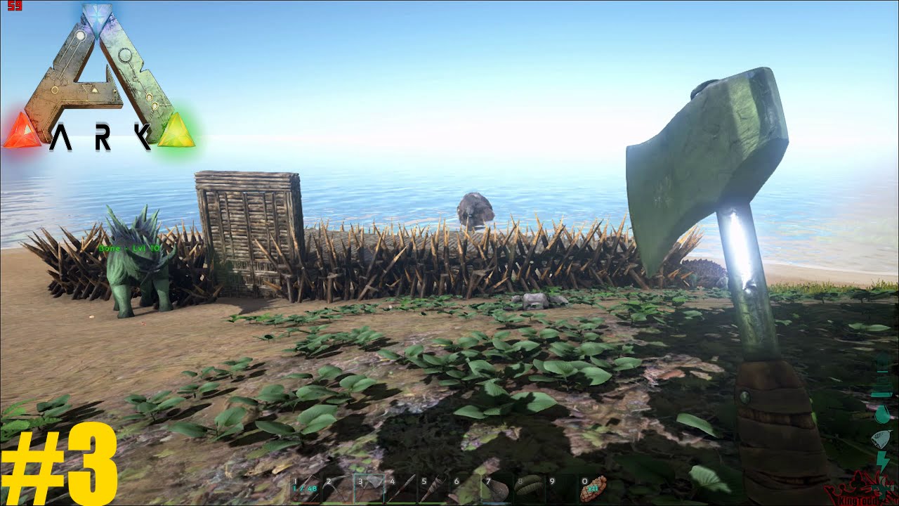 My Base & Graphic Settings - ARK: Survival Evolved Playthrough Part 3 ...