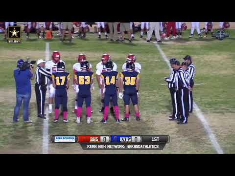 Football Rosamond at Kern Valley - YouTube