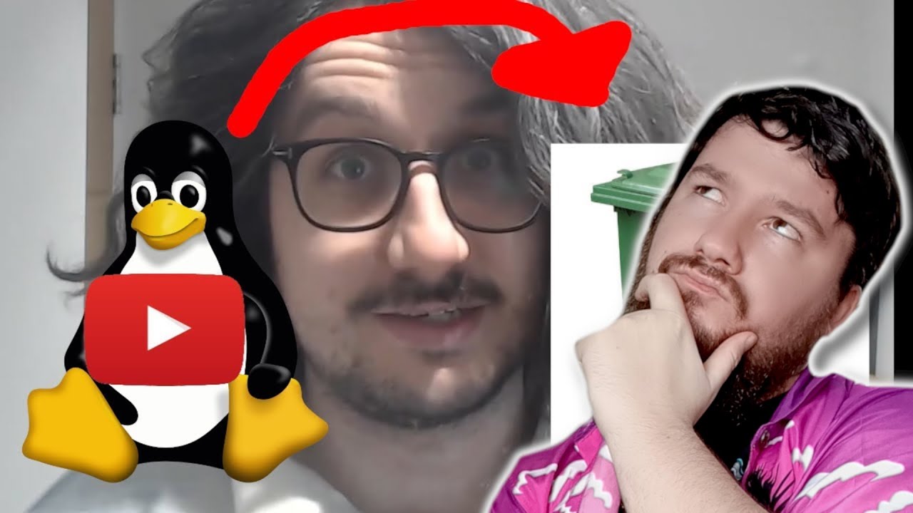 LINUX VIDEOS SUCK | Robertson Reacts - YouTube