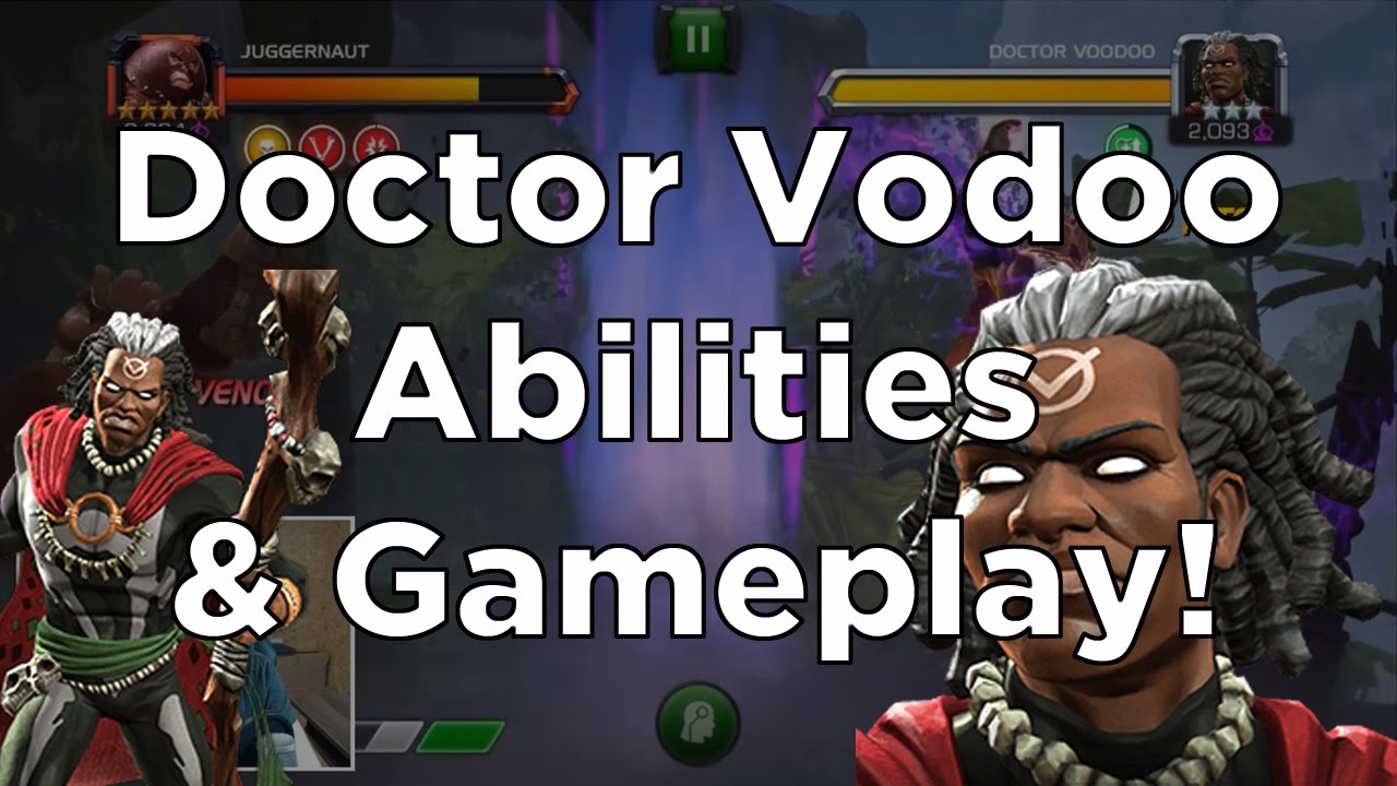 Doctor Voodoo - Abilities & Gameplay! - Marvel Contest of Champions ...