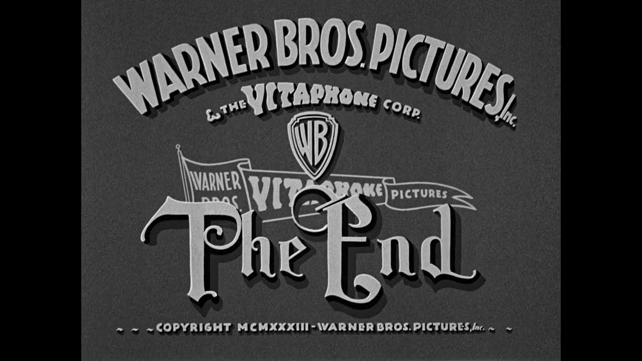 Warner Bros. (& The Vitaphone Corporation) closing logo (October 21 ...