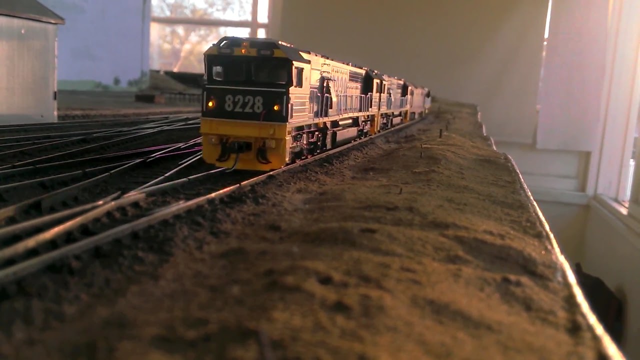 Pacific National Coal Train in Model - YouTube