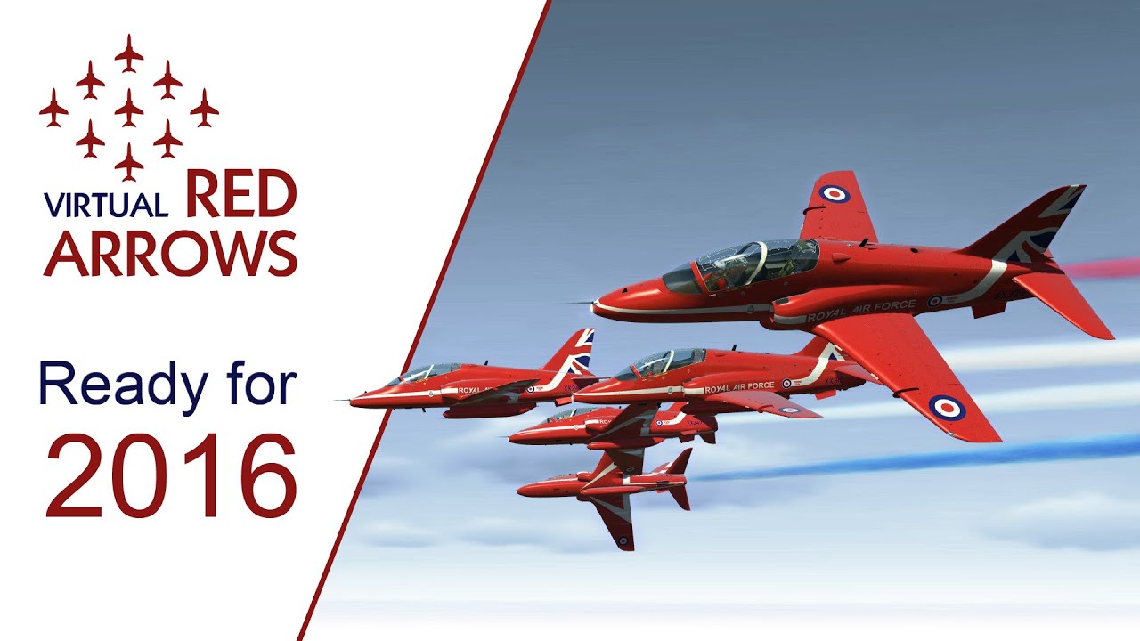 READY FOR 2016 - Virtual Red Arrows - YouTube