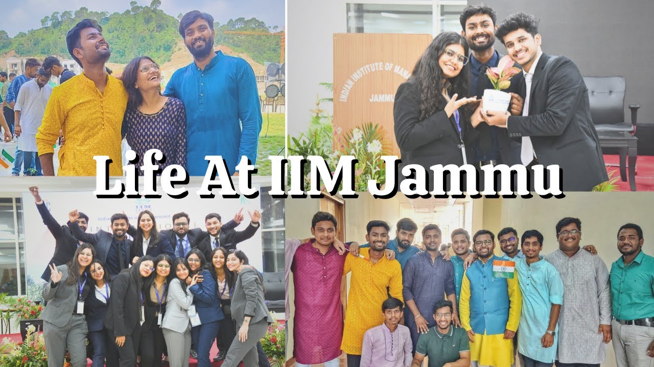 Life at IIM Jammu New Campus - YouTube
