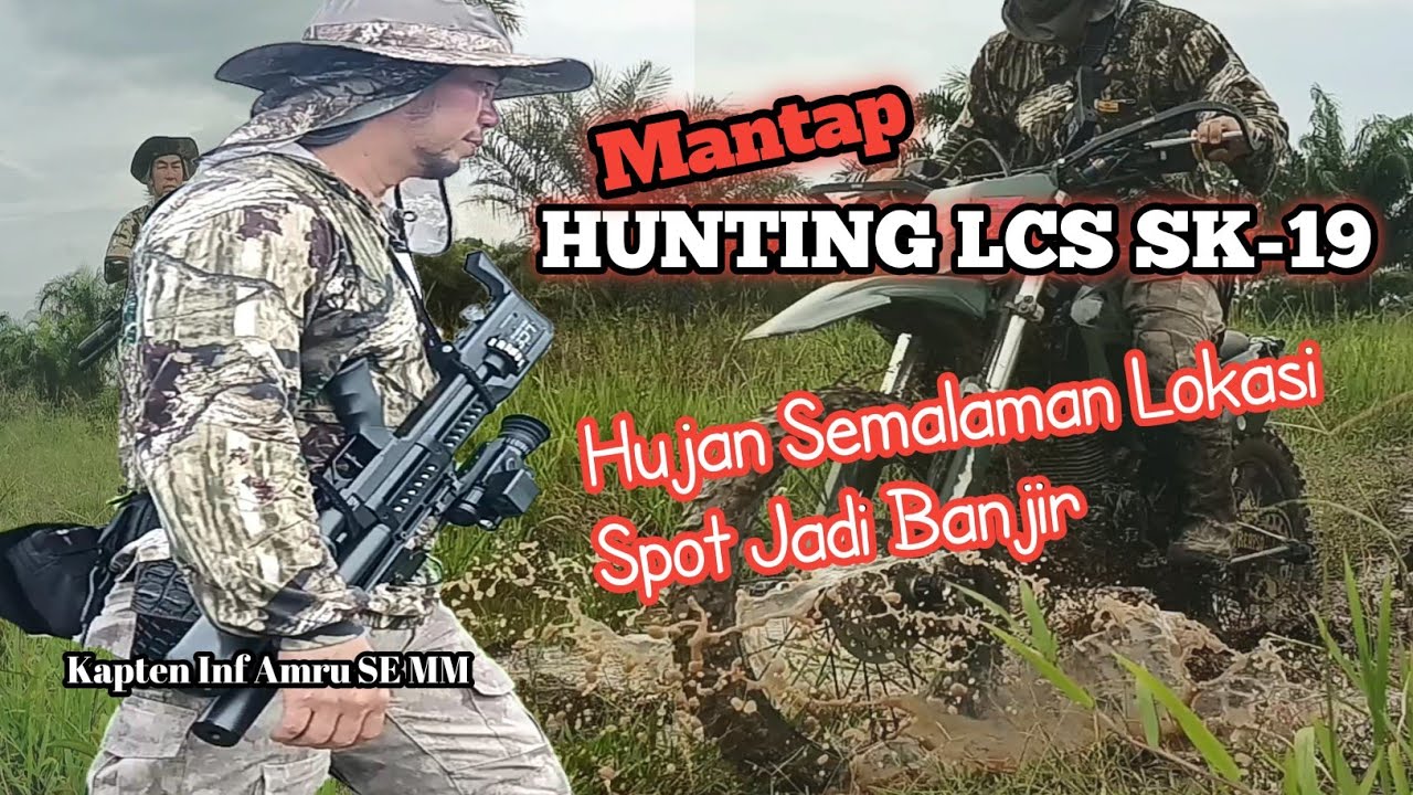 🛑LCS Air Arms SK-19 HUNTING RUAK RUAK GAGAL POIN KARENA SPOT KEBANJIRAN😁😁 - YouTube