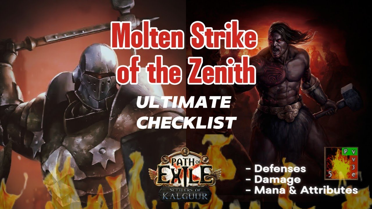 Molten Strike of the Zenith Ultimate Checklist | Fixing Defenses ...