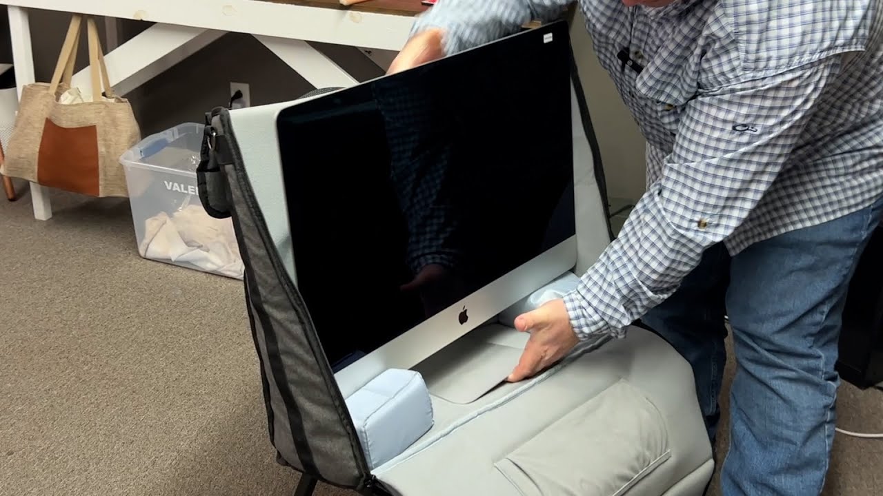 Transporting A 27 Inch iMac - YouTube