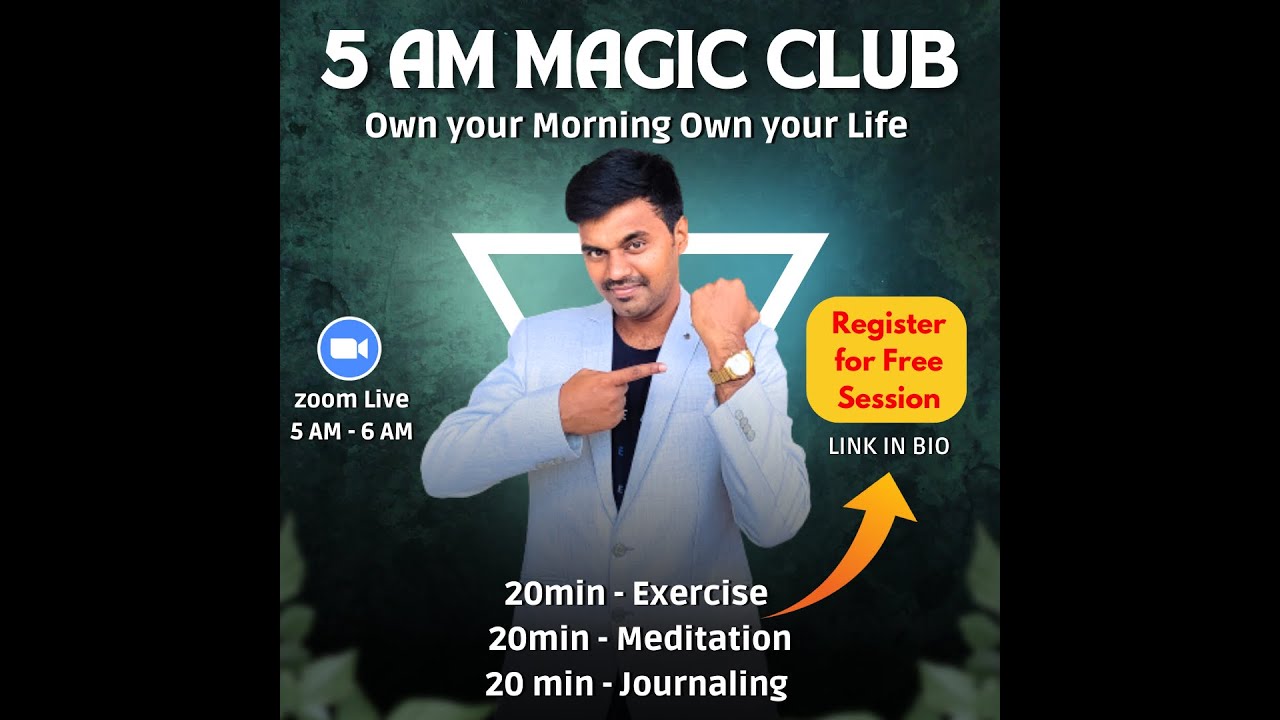 Free 28 days Magic Challenge| 5 AM Magic Club - YouTube