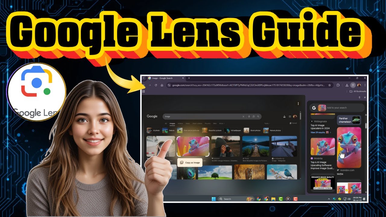 How To Use Google Lens in Chrome Desktop - Quick Tutorial - YouTube