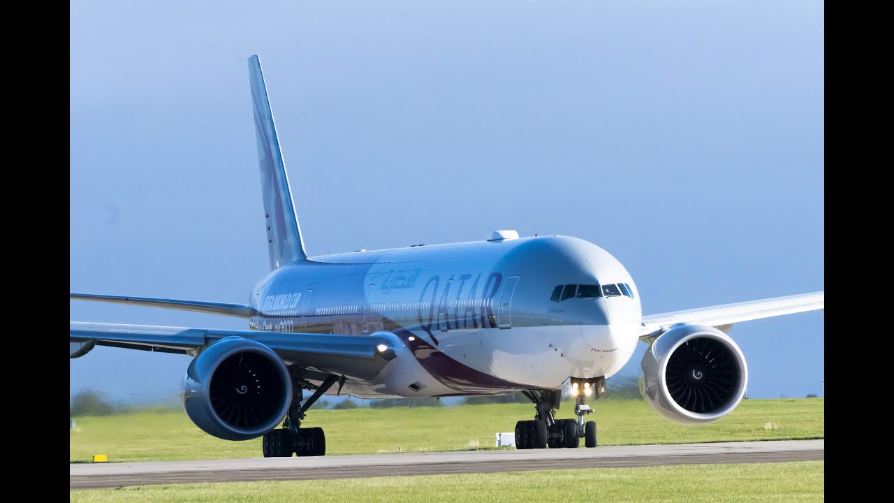 EPIC [4K] PLANE SPOTTING at MANCHESTER AIRPORT | B777, B767, B757 # ...