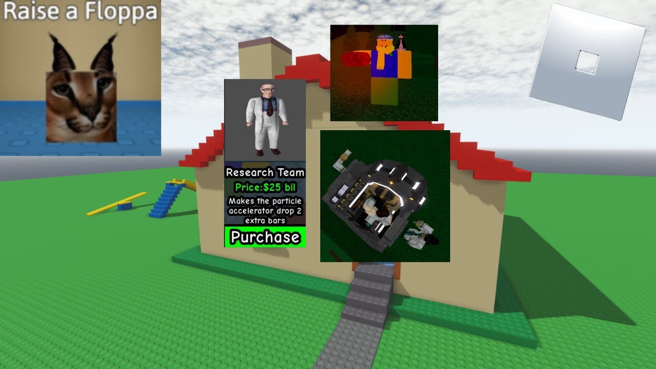 [raise a floppa] Buying "Research Team" explaining how it works, and if ...