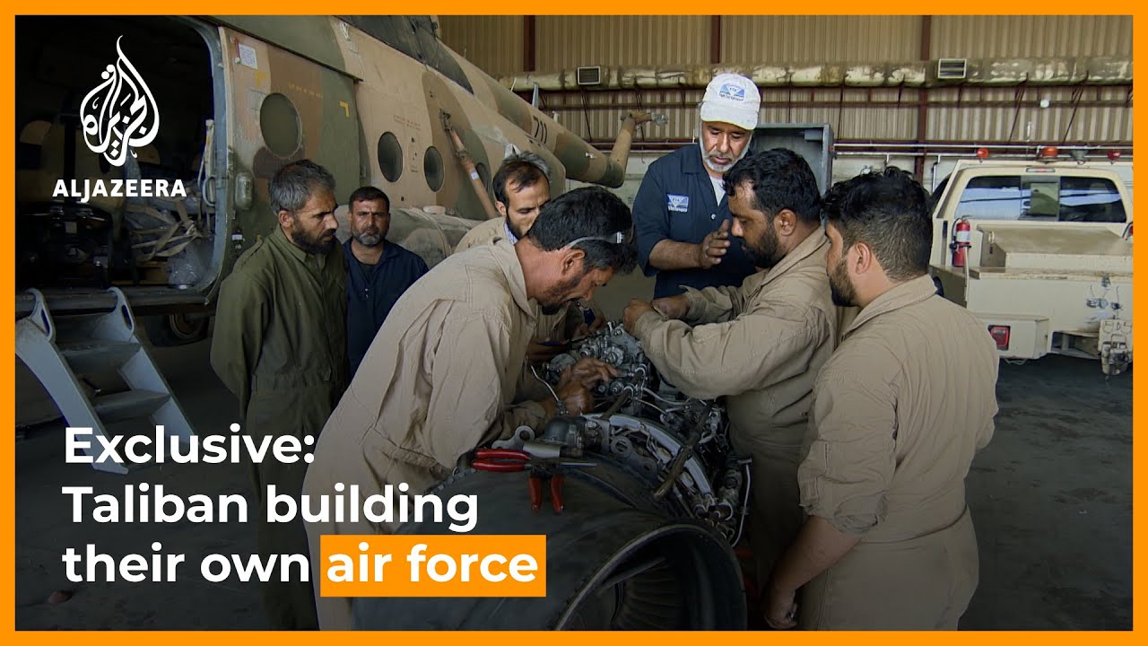 Exclusive: Taliban refurbishing equipment to build their own air force ...