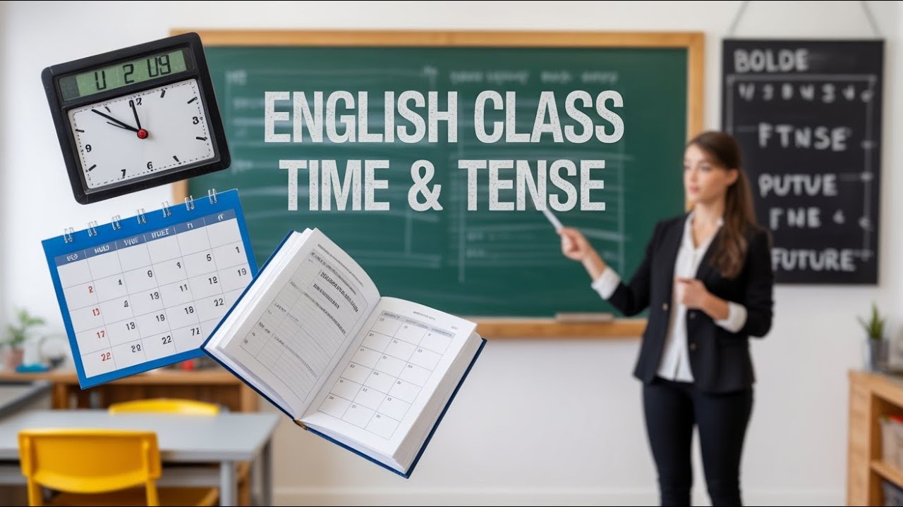 Live English Class - Time and Tense - YouTube