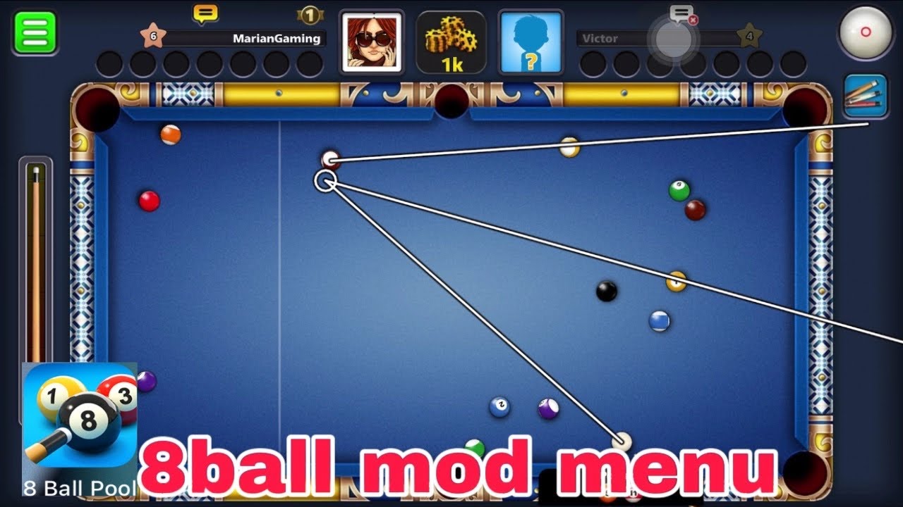 New Hack 8ball Pool 2024 Mod Menu Auto Aim Long Line no jailbreak no root - YouTube