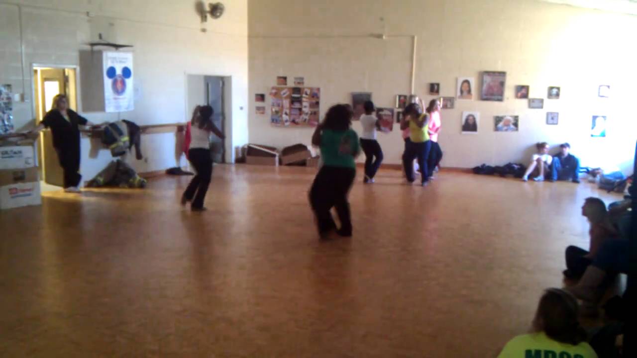 fancy footwork dance by delta dancers (practice first week of learning ...