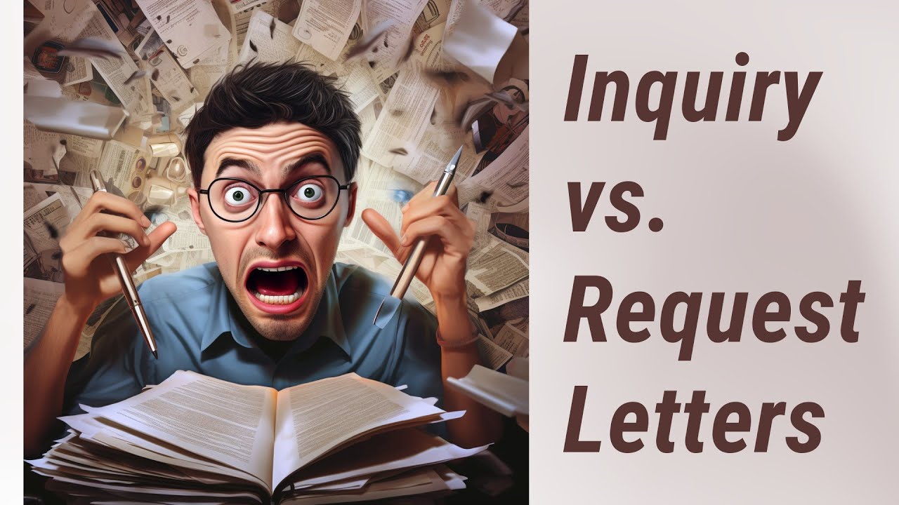 Mastering English Communication: Inquiry vs. Request Letters - YouTube