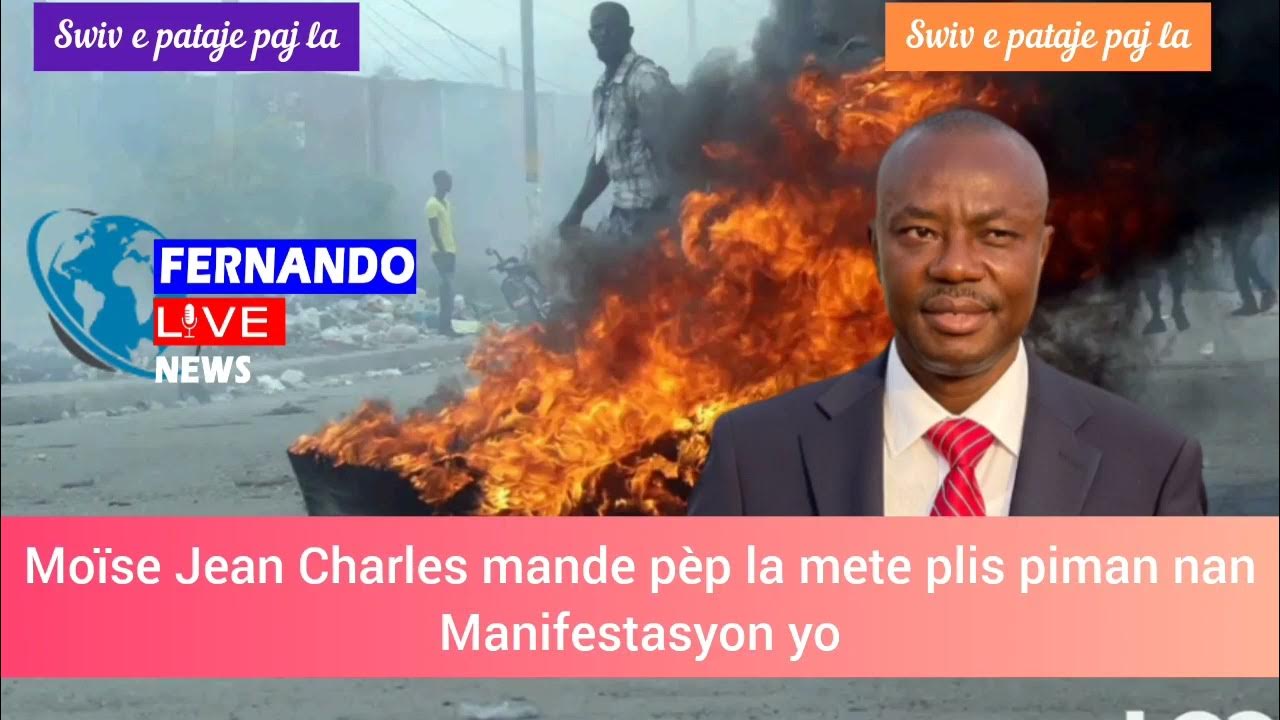 Moise Jean Charles mande mete yon "ti piman" anplis - YouTube