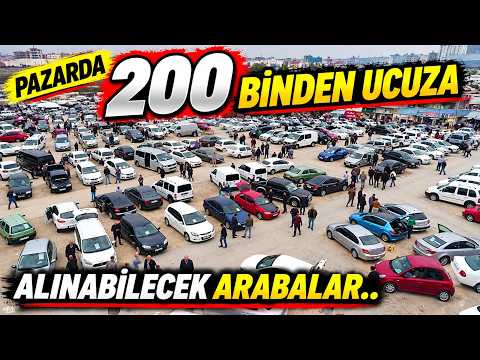 Pazarın EN Ucuzları 200.000 TL Altı  Arabalar | Adana Oto Pazarı 2026