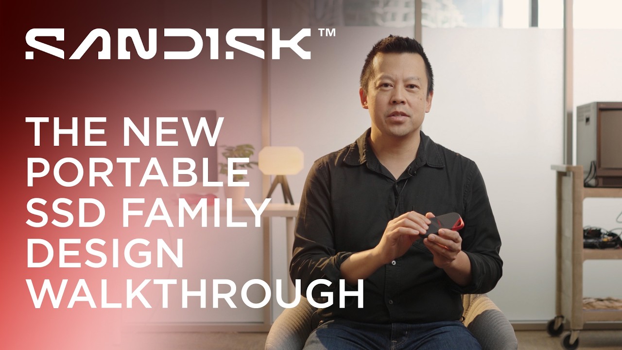 The SANDISK Portable SSD Family Design Walkthrough - YouTube
