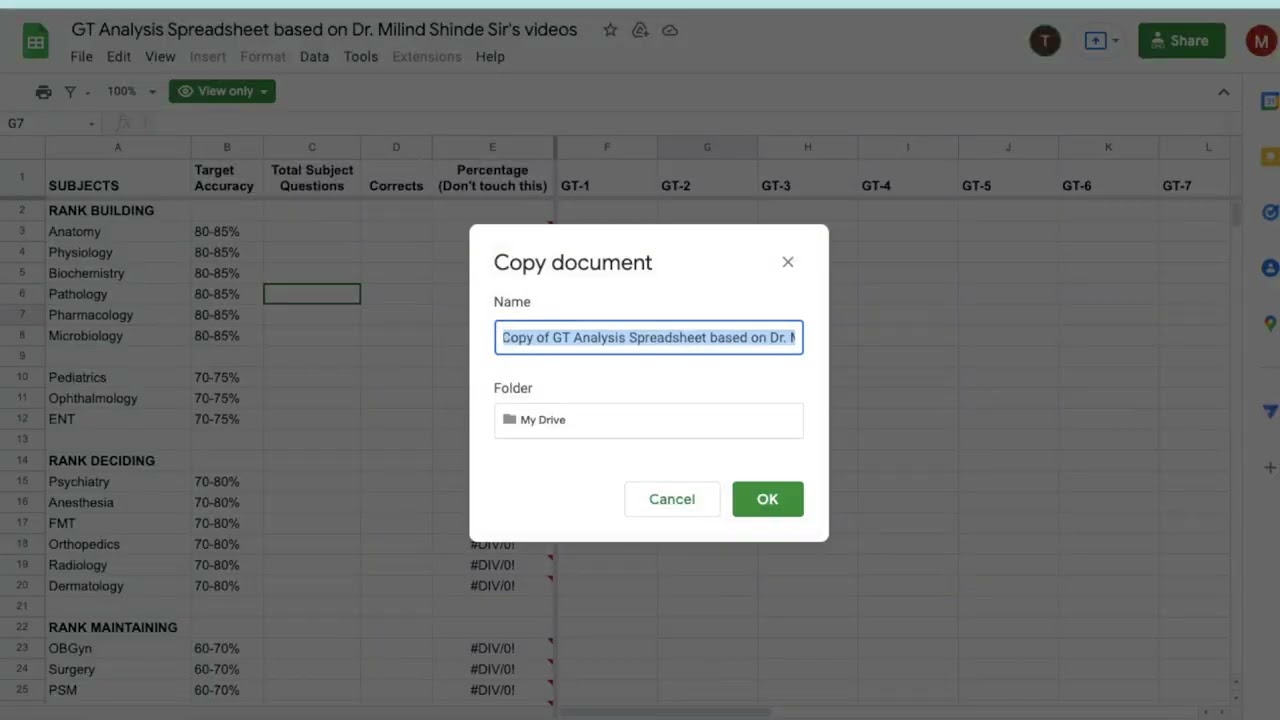 How To Copy A Google Sheet To Your Drive To Edit It YouTube How To Copy A Google Sheet To Your Drive To Edit It YouTube