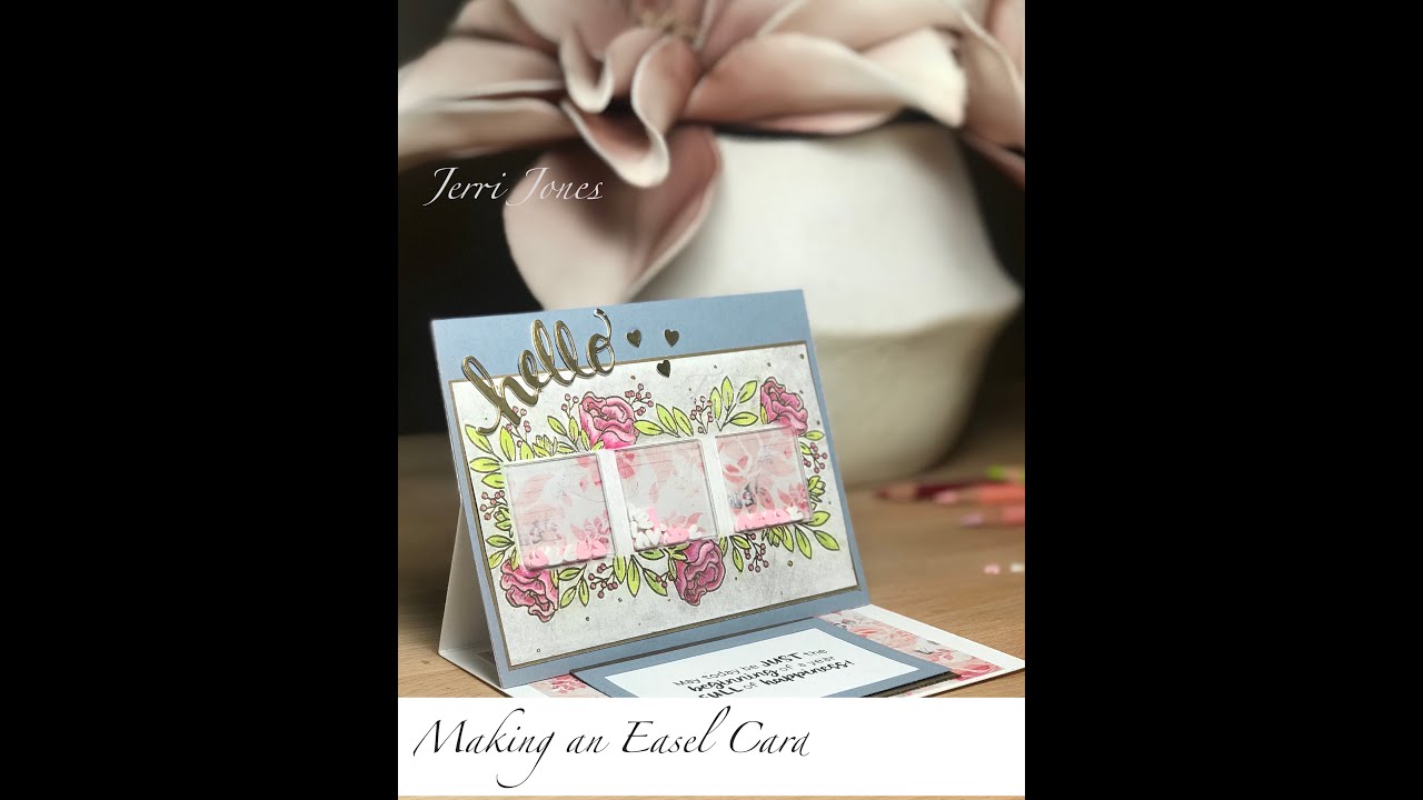 Making an Easel Card - YouTube