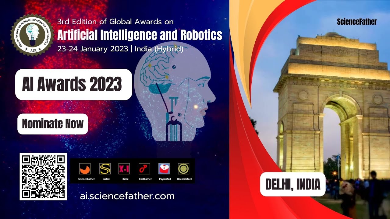 3rd Edition of Global Awards on Artificial Intelligence and Robotics,23 ...