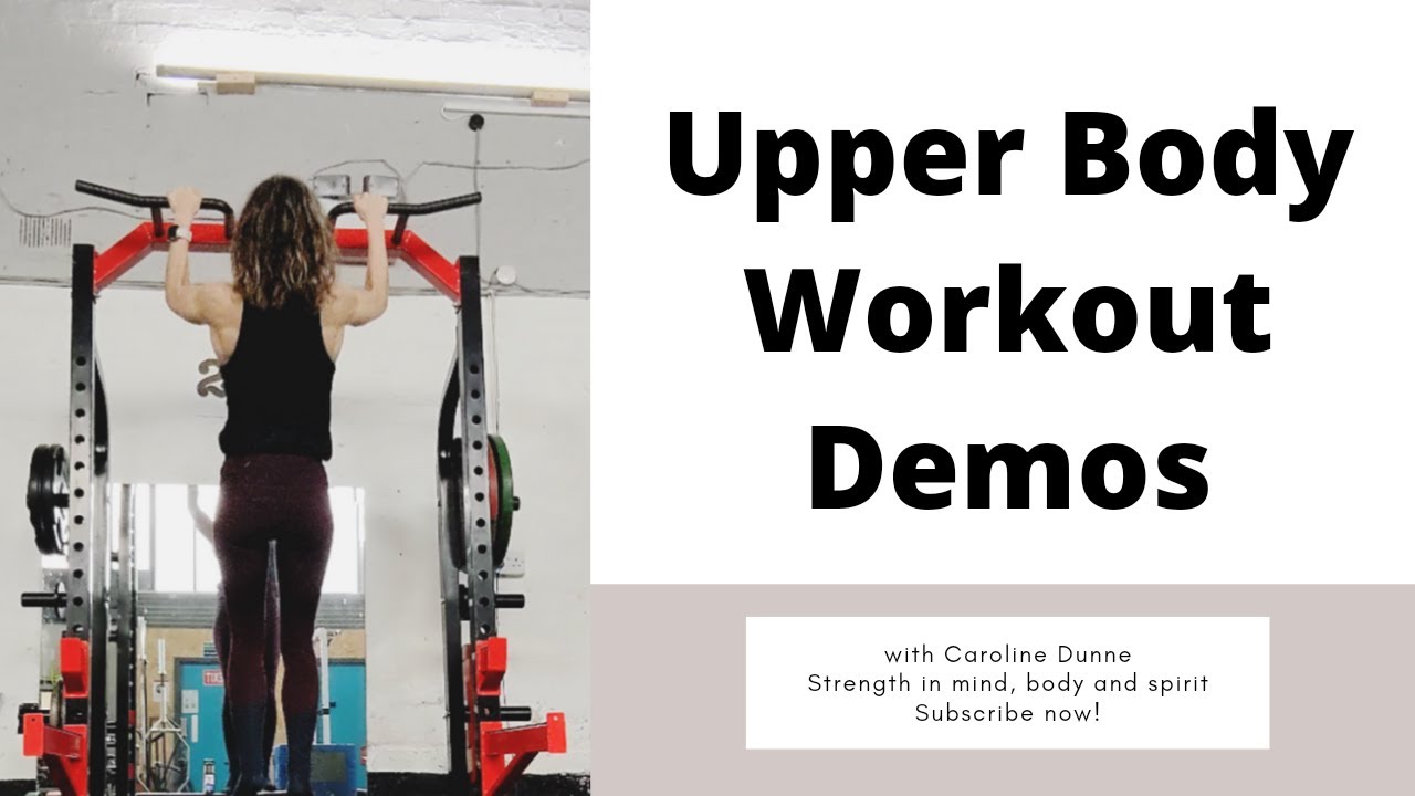 Upper Body Workout Demos - YouTube