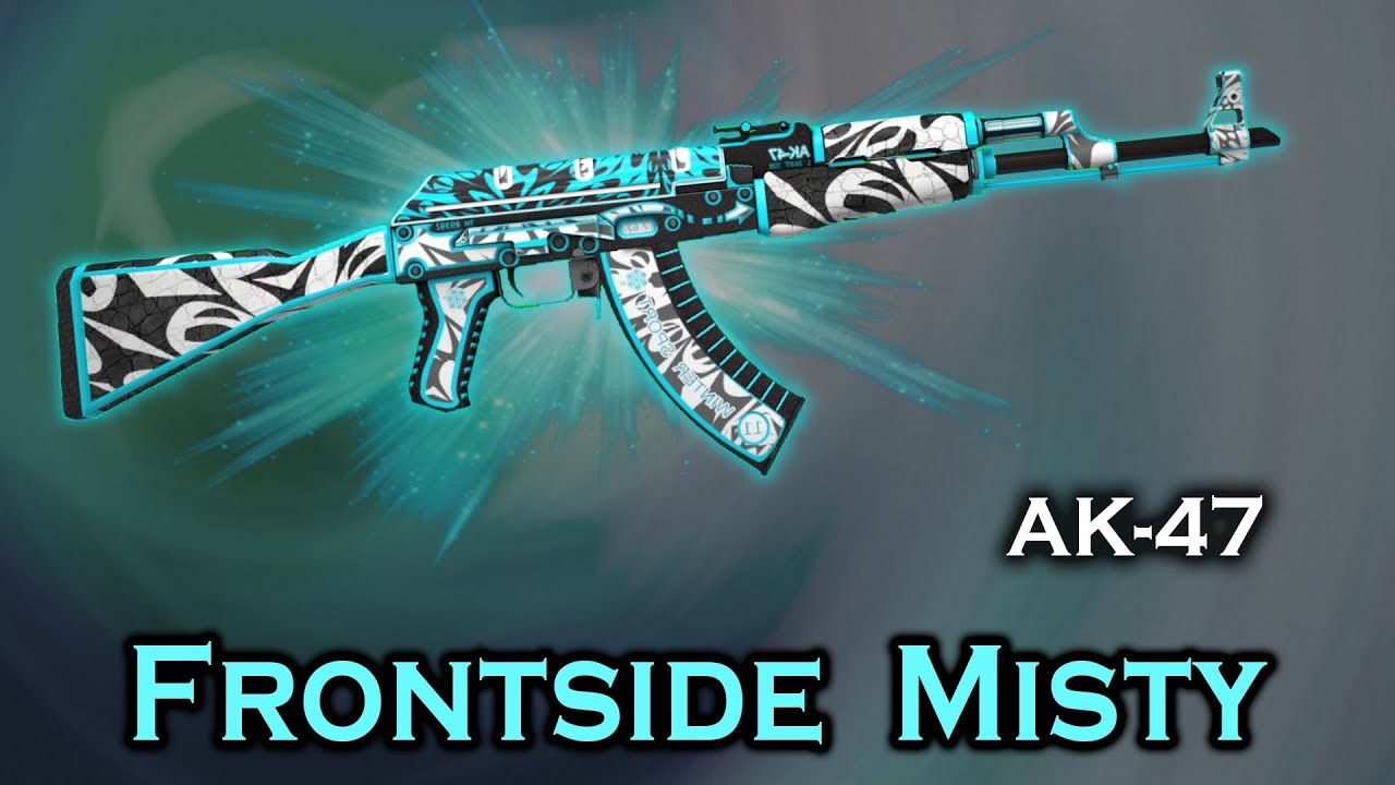 AK-47 Frontside Misty Field-Tested Weapon Showcase! - YouTube