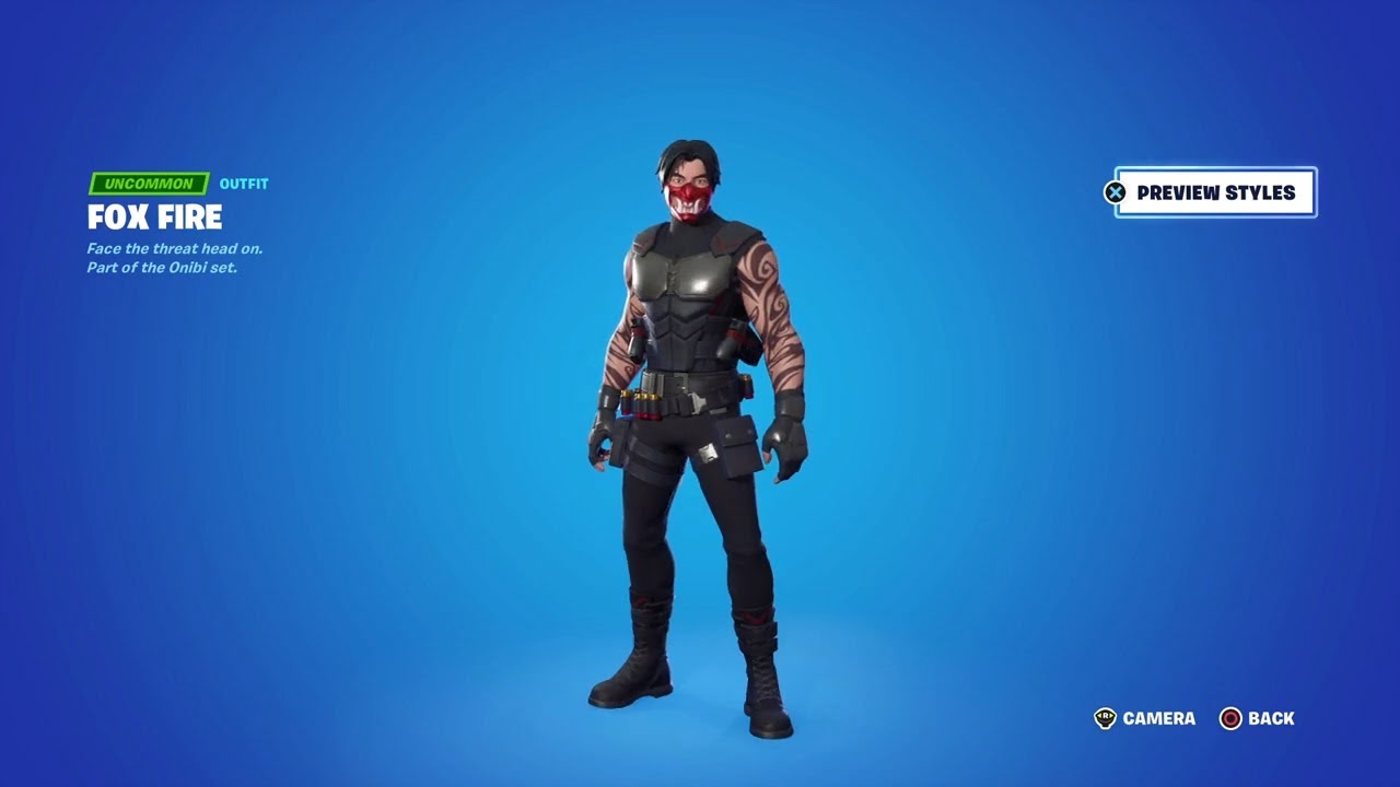 Fortnite Fox Fire Skin - YouTube