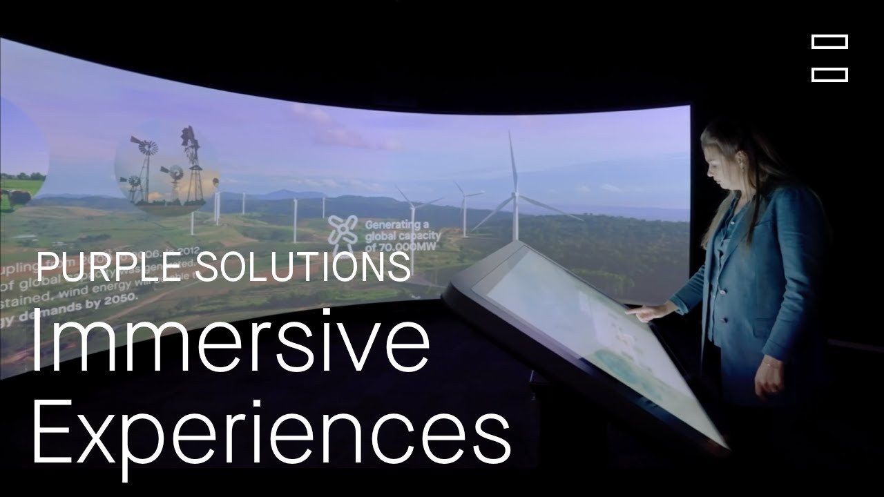 Purple Immersive Experiences solution - YouTube