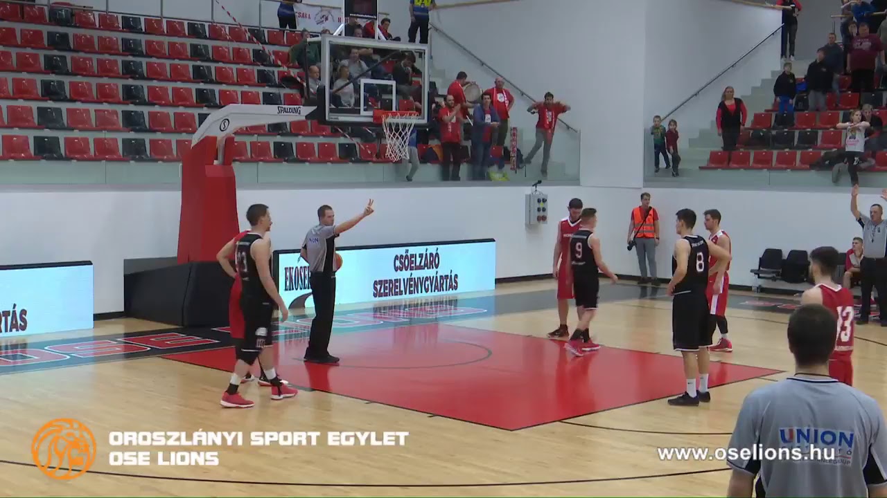 OSE Lions-Budapest Honvéd élő - YouTube