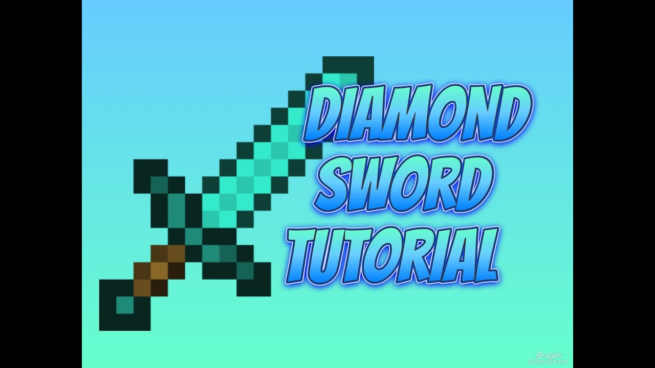 MINECRAFT Diamond sword tutorial (Xbox one gameplay - YouTube