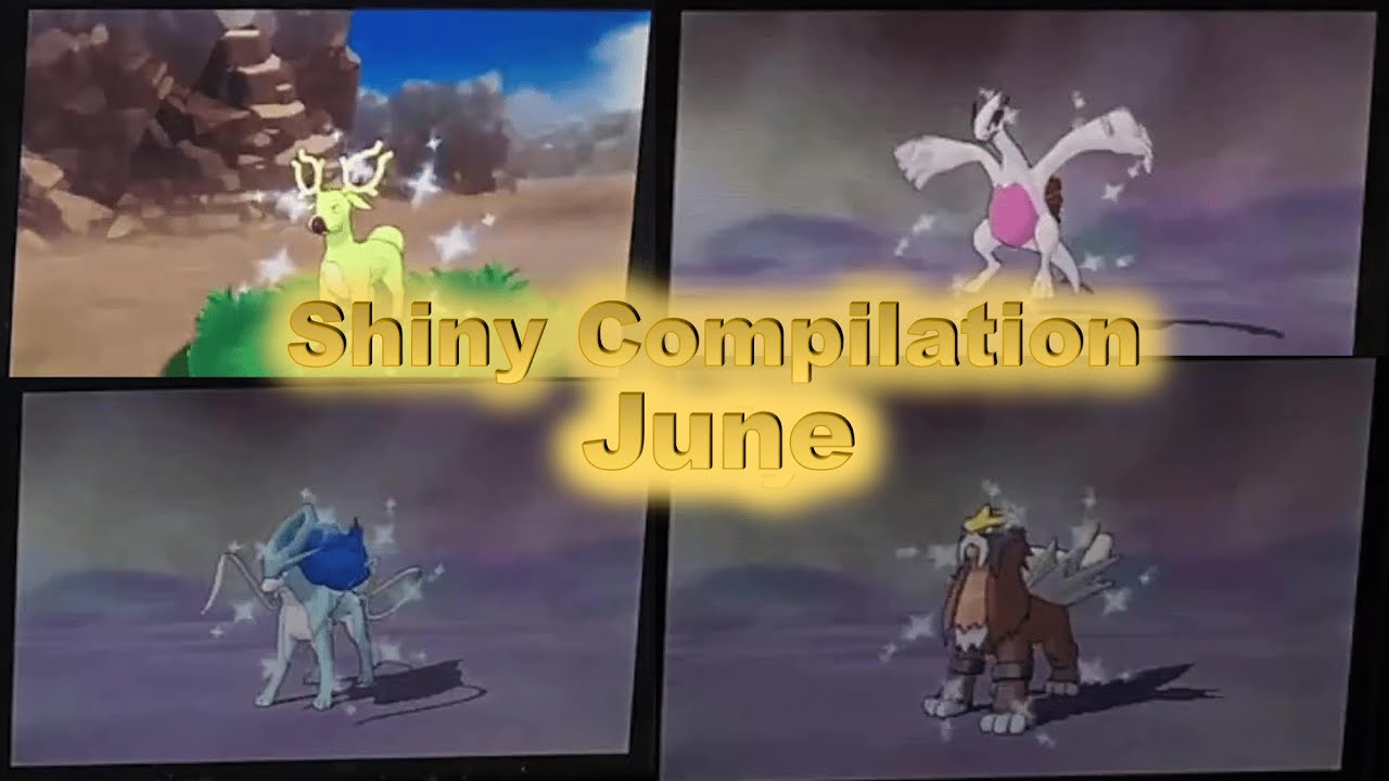 Shiny Compilation June (Main Games) - YouTube