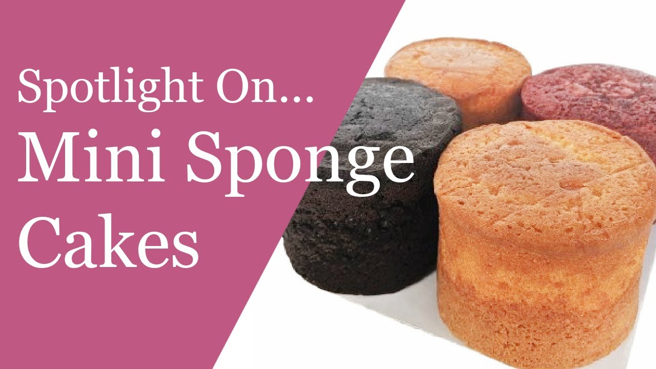 Spotlight on Mini Sponge Cakes - YouTube