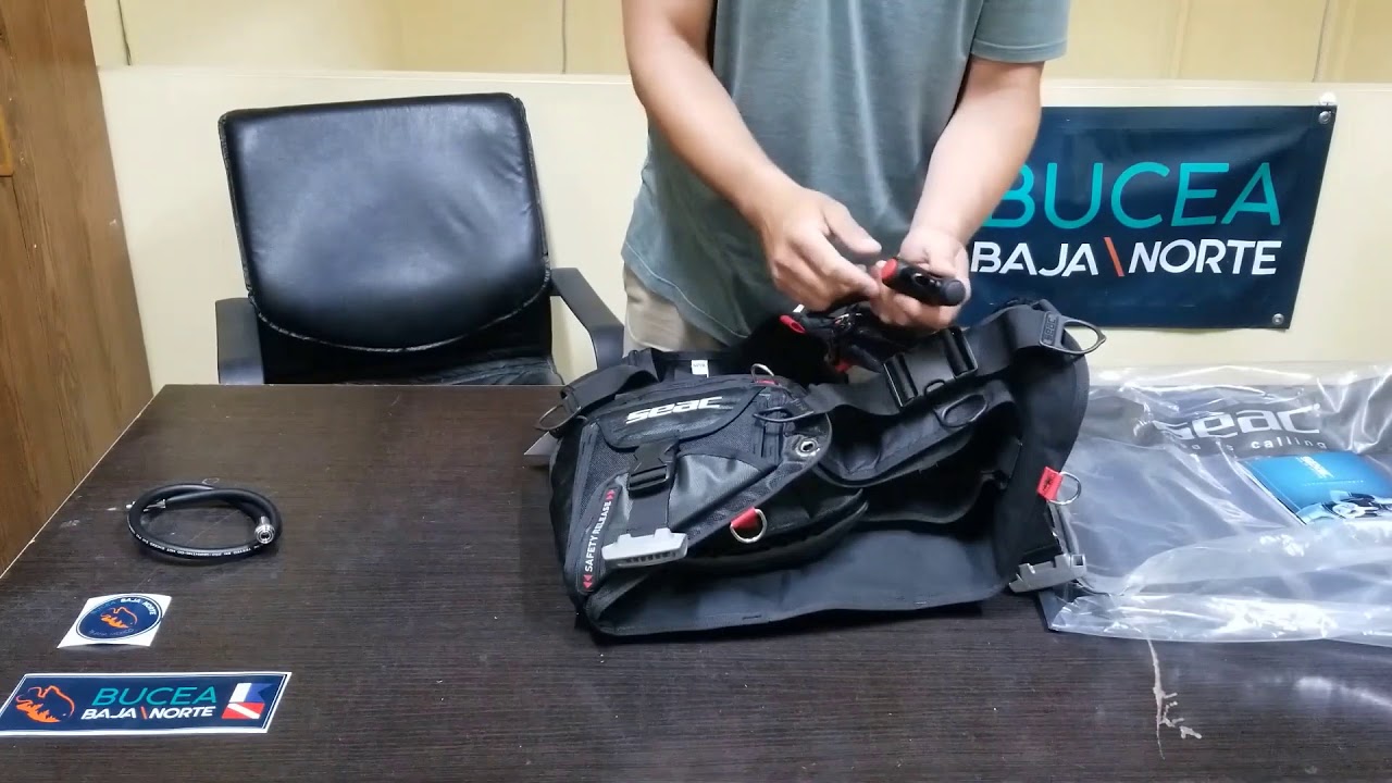 Chaleco BCD Smart SEAC - YouTube