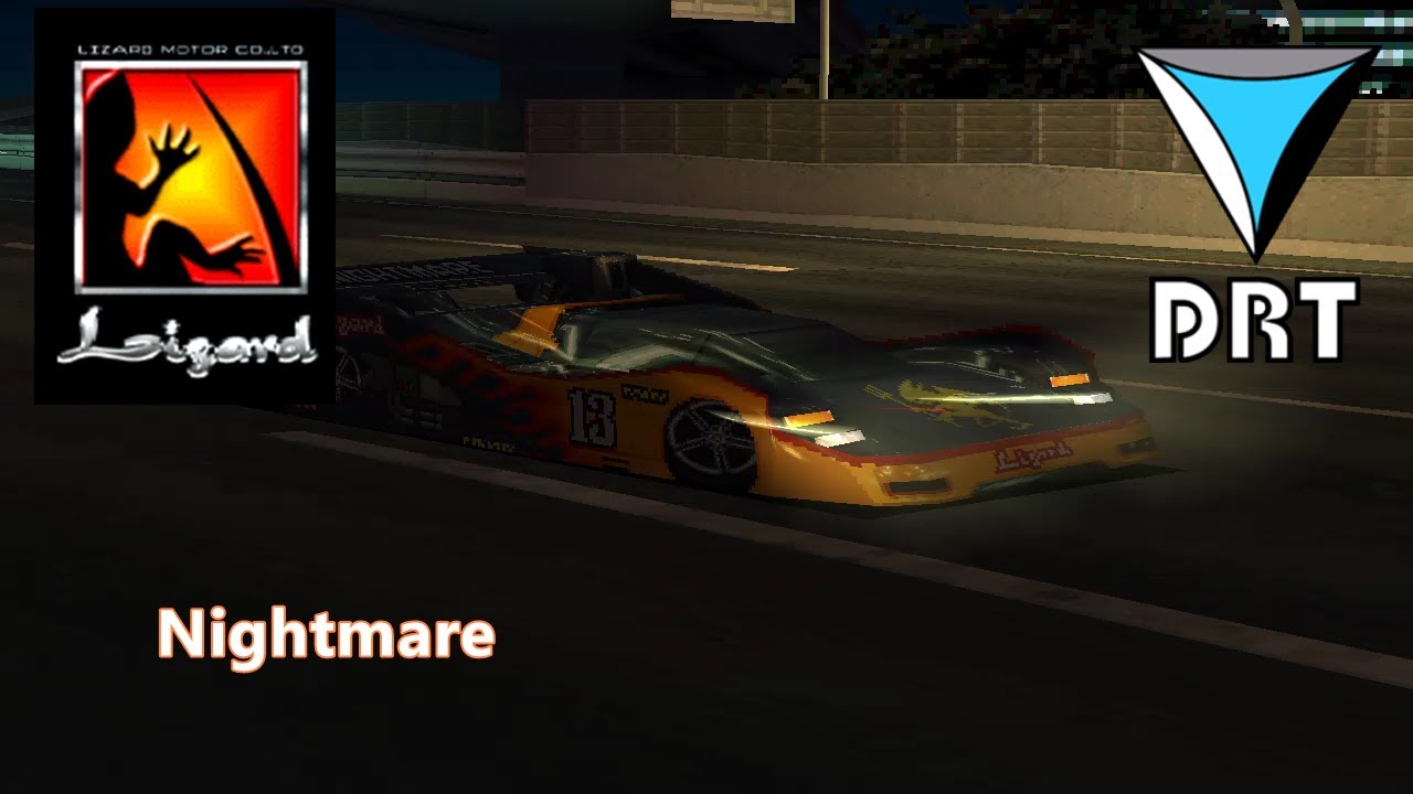 R4 Ridge Racer Type 4 - TA Shooting Hoops DRT Lizard Nightmare - YouTube