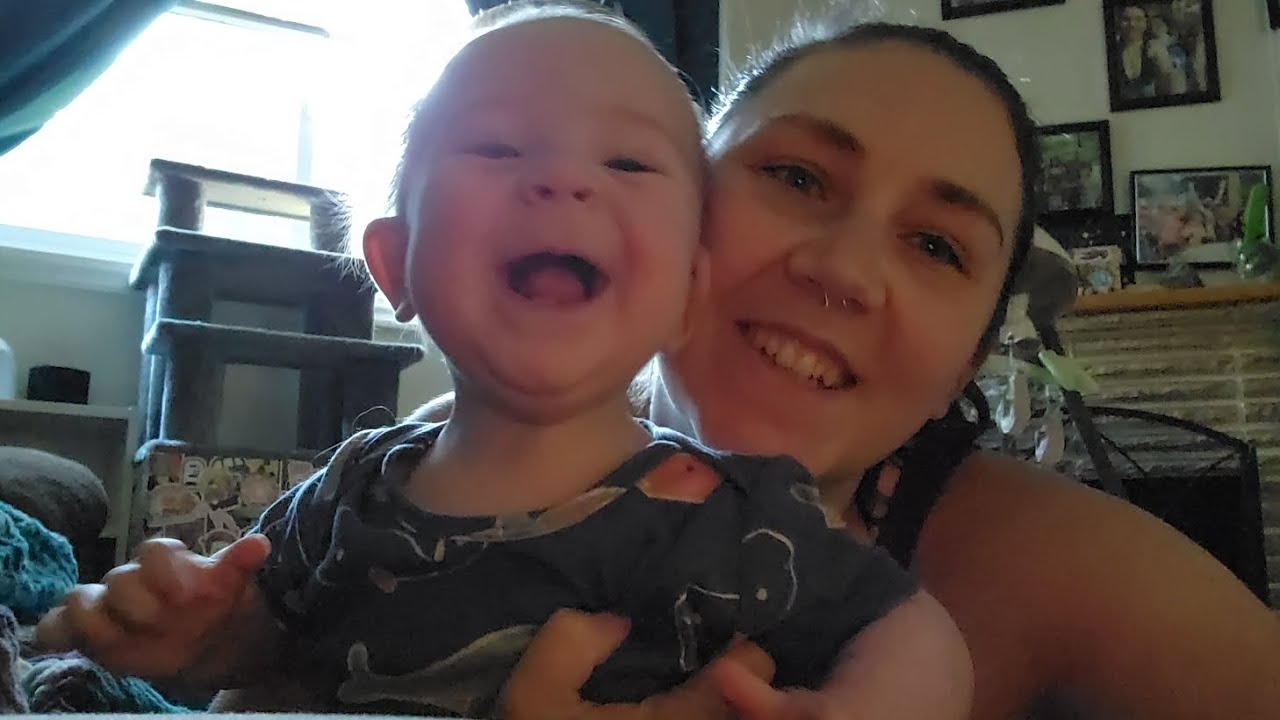 Sunday with a 7 Month Old Baby Waylon Bailey - YouTube