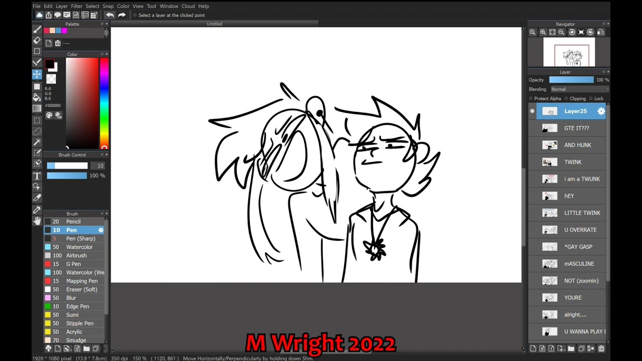 Animatic Frames 2 | Speedpaint - YouTube