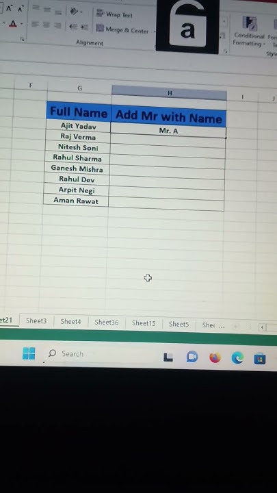 Advance Excel Interview Question #tricks #excel #excelformula #exceltips #trending #computer # ...
